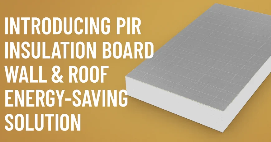 Introducing PIR Insulation Board | Wall & Roof Energy-Saving - GFI