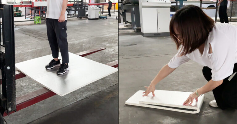 PIR Duct Panel Achieves High Bending Strength in SGS Testing - GFI