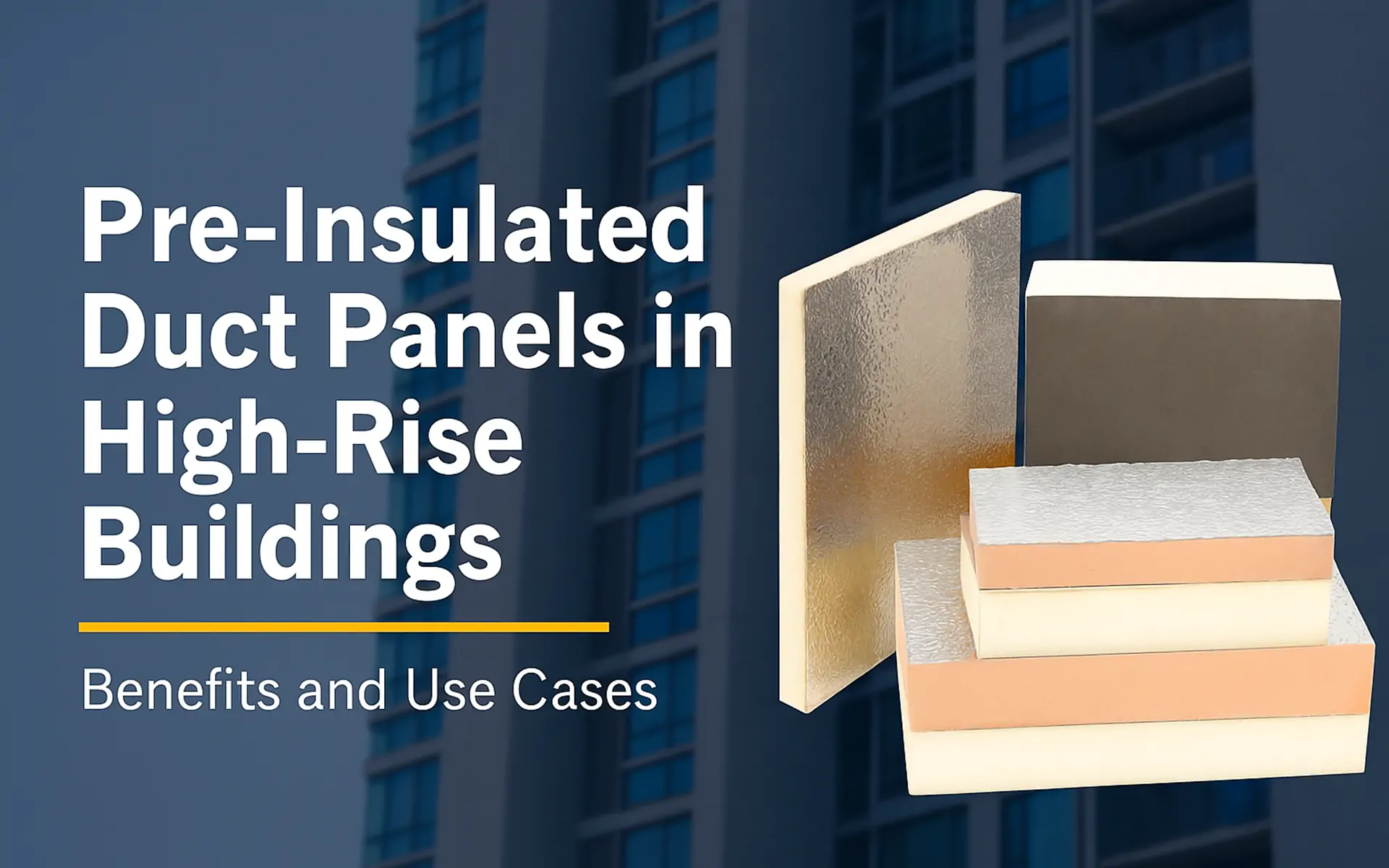 Pre-Insulated Duct Panels in High-Rise Buildings - GFI
