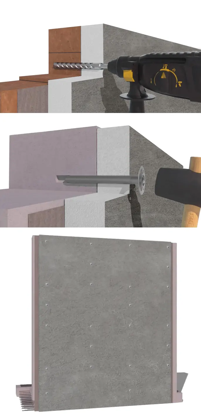 PU Insulation Board Wall System Installation Guide - GFI