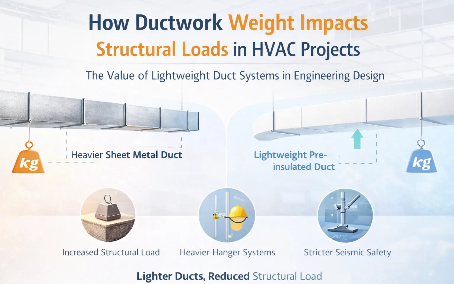 How Ductwork Weight Affects Structural Loads in HVAC Projects - GFI