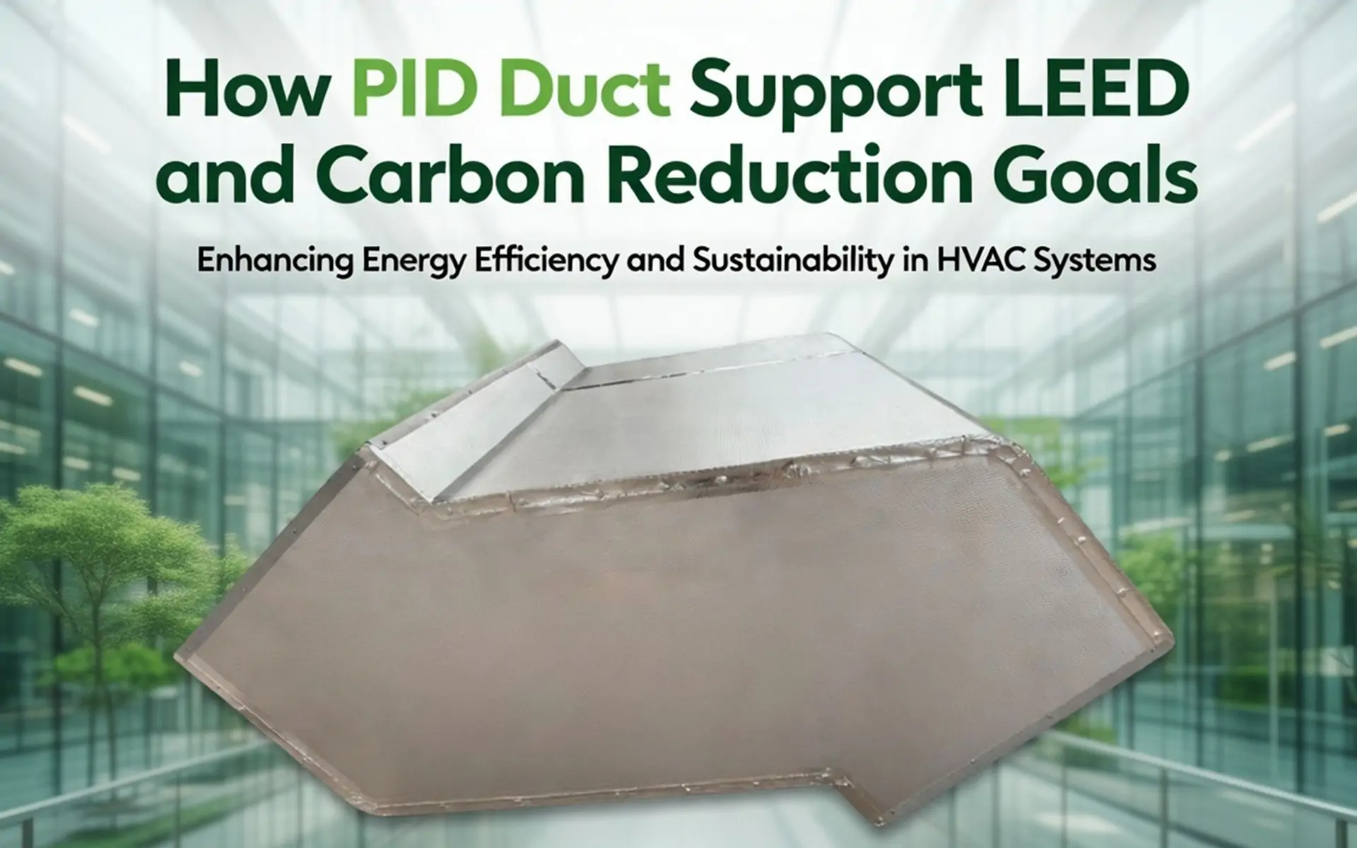 How PID Duct Support LEED and Carbon Reduction Goals - GFI